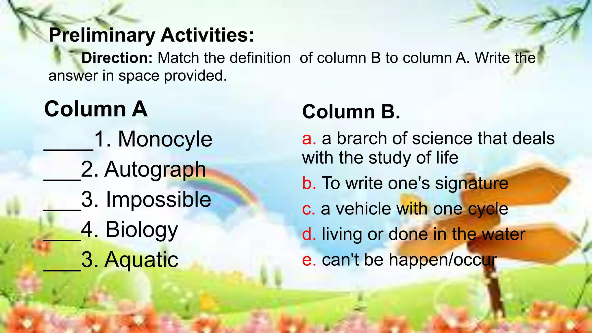 Context clues and affixes & roots | PPTX