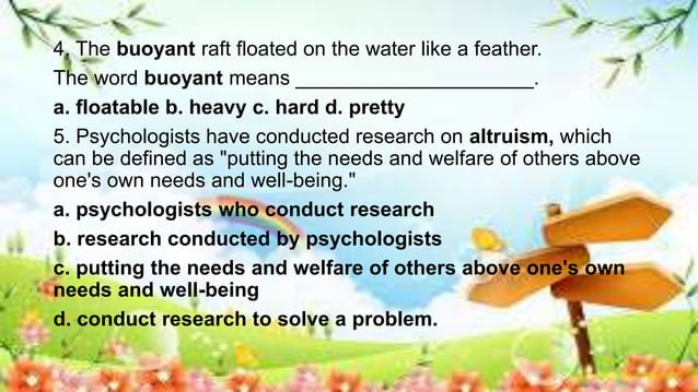 Context clues and affixes & roots | PPTX