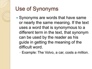 Context clues and words with multiple meanings | PPTX
