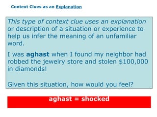 Context clues easy | PPT