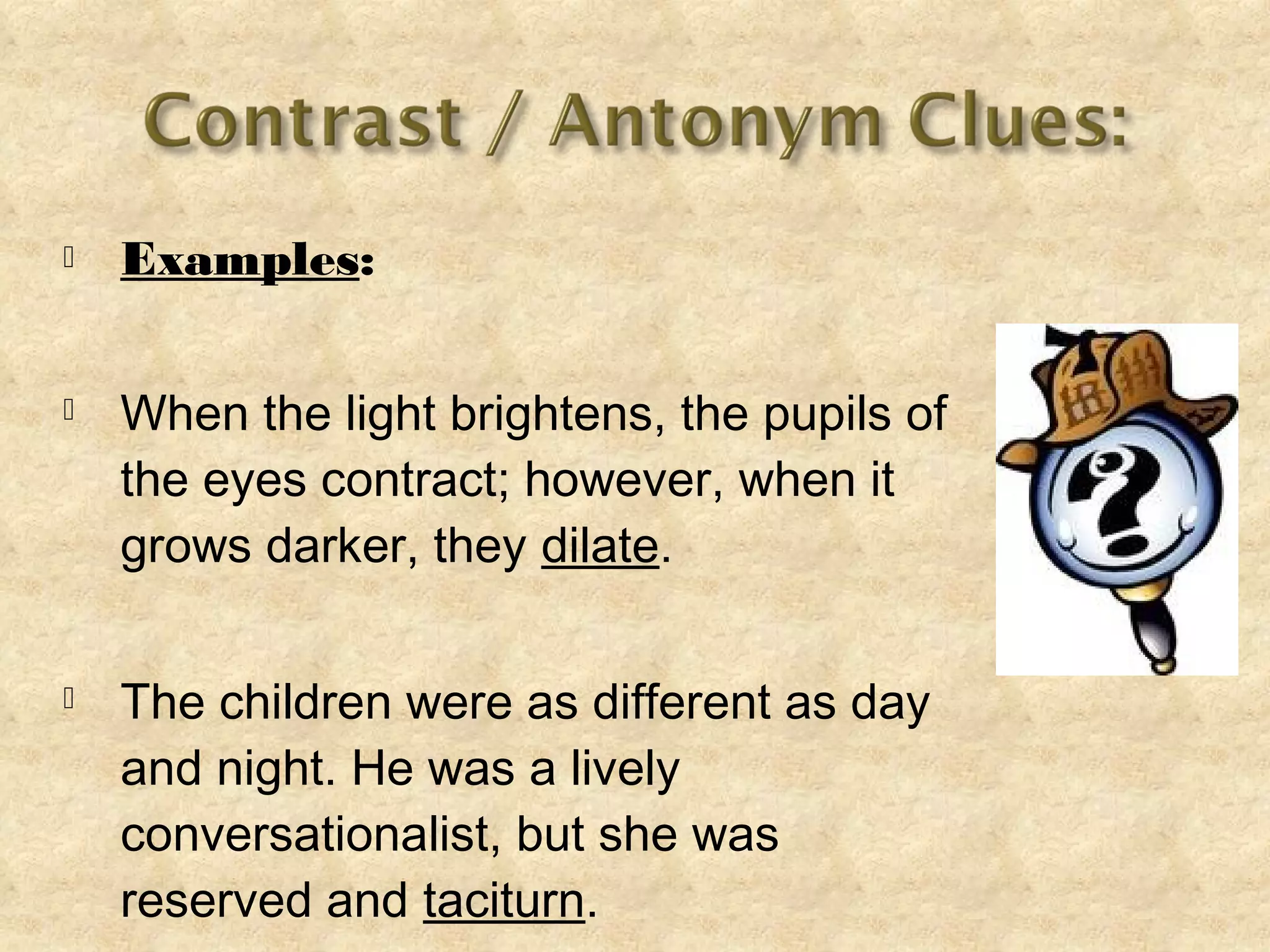 Context clues power point | PPT