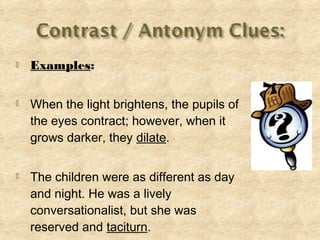 Context clues power point | PPT