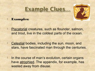 Context clues power point | PPT