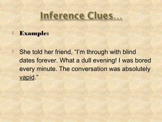 Context clues power point | PPT