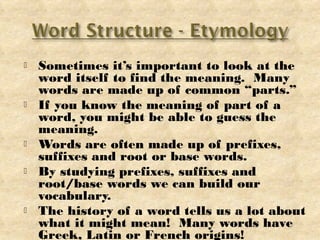 Context clues power point | PPT