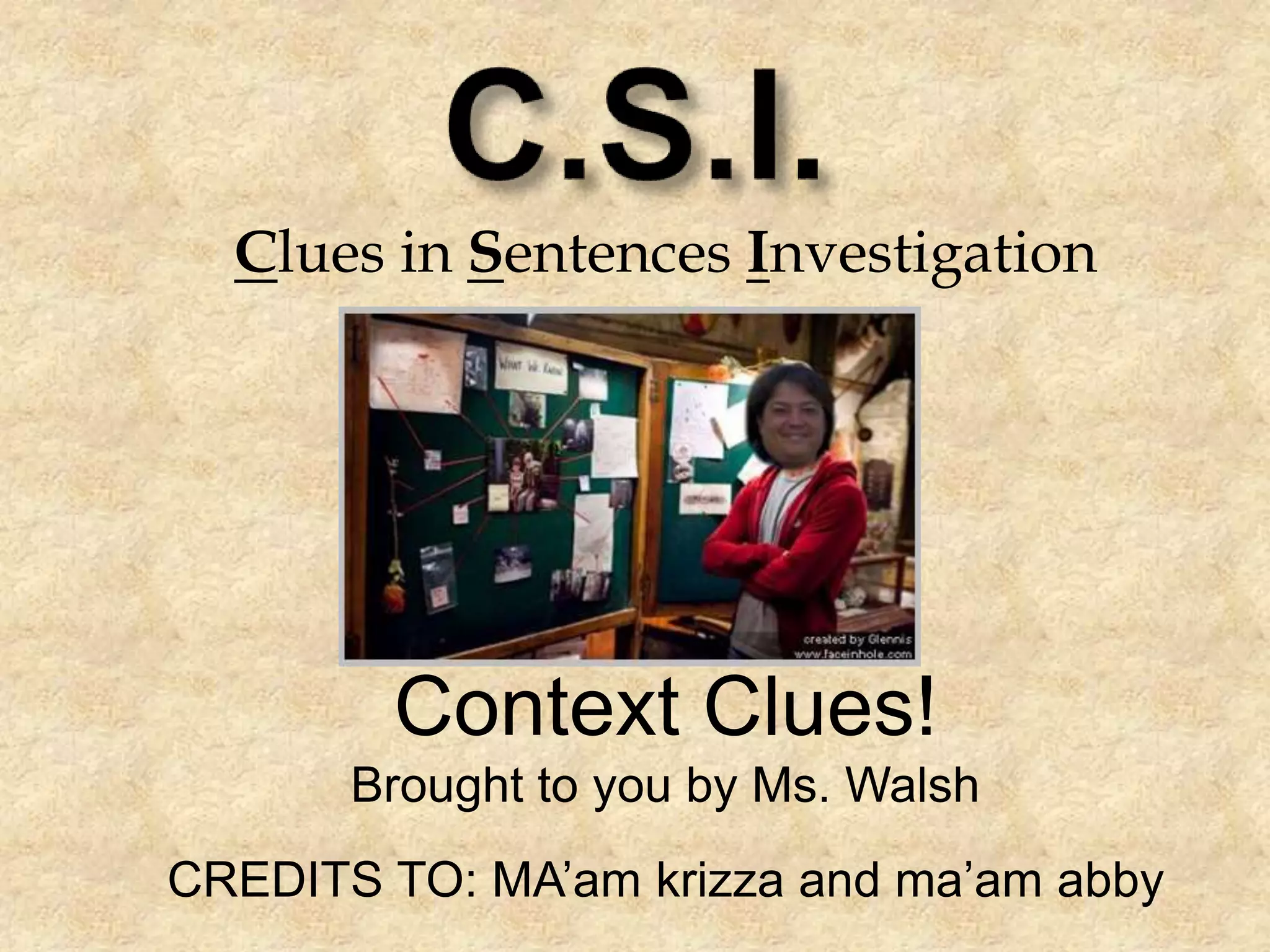 Context Clues - Grade 7 | PPTX
