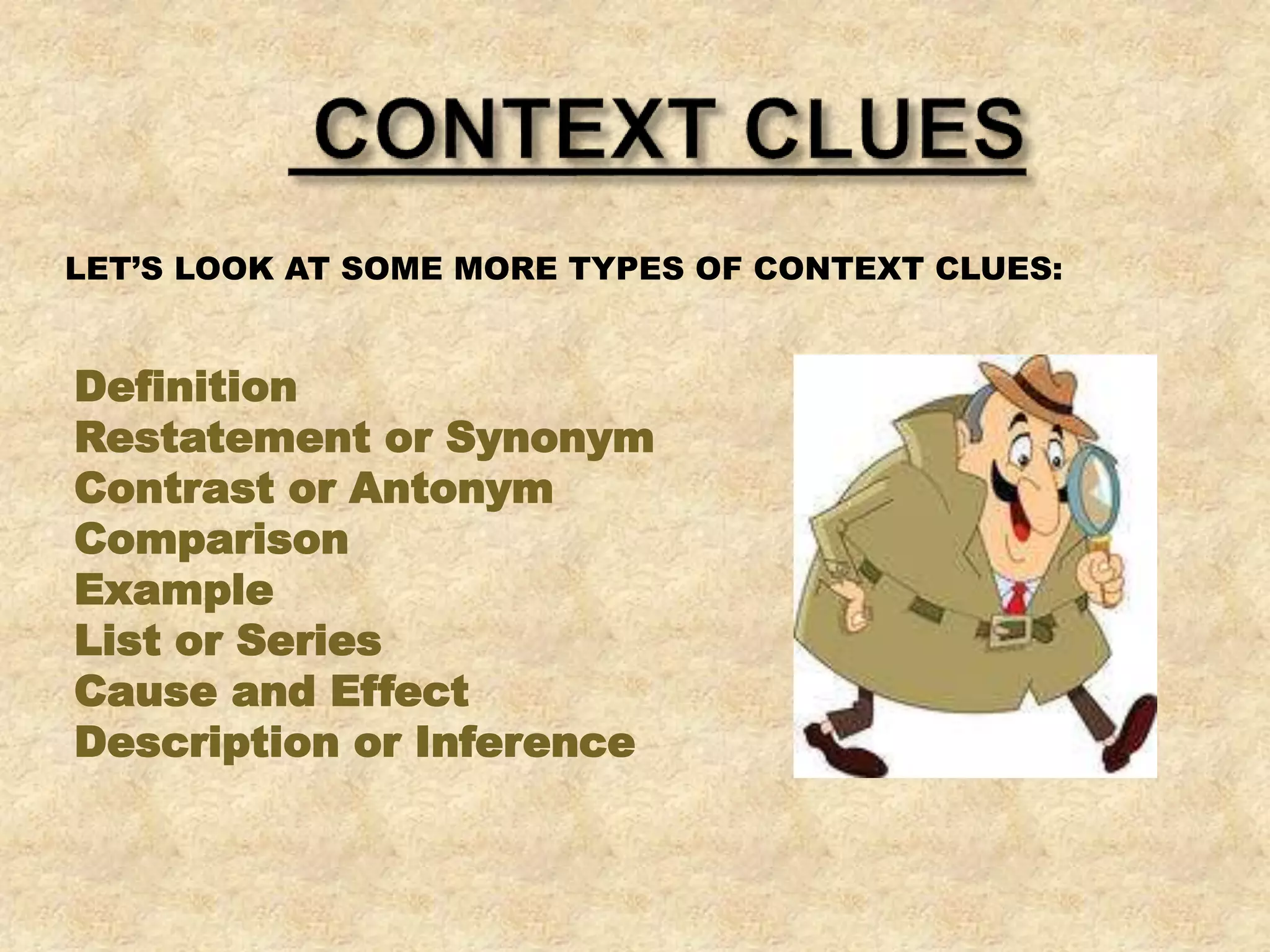 Context Clues - Grade 7 | PPTX