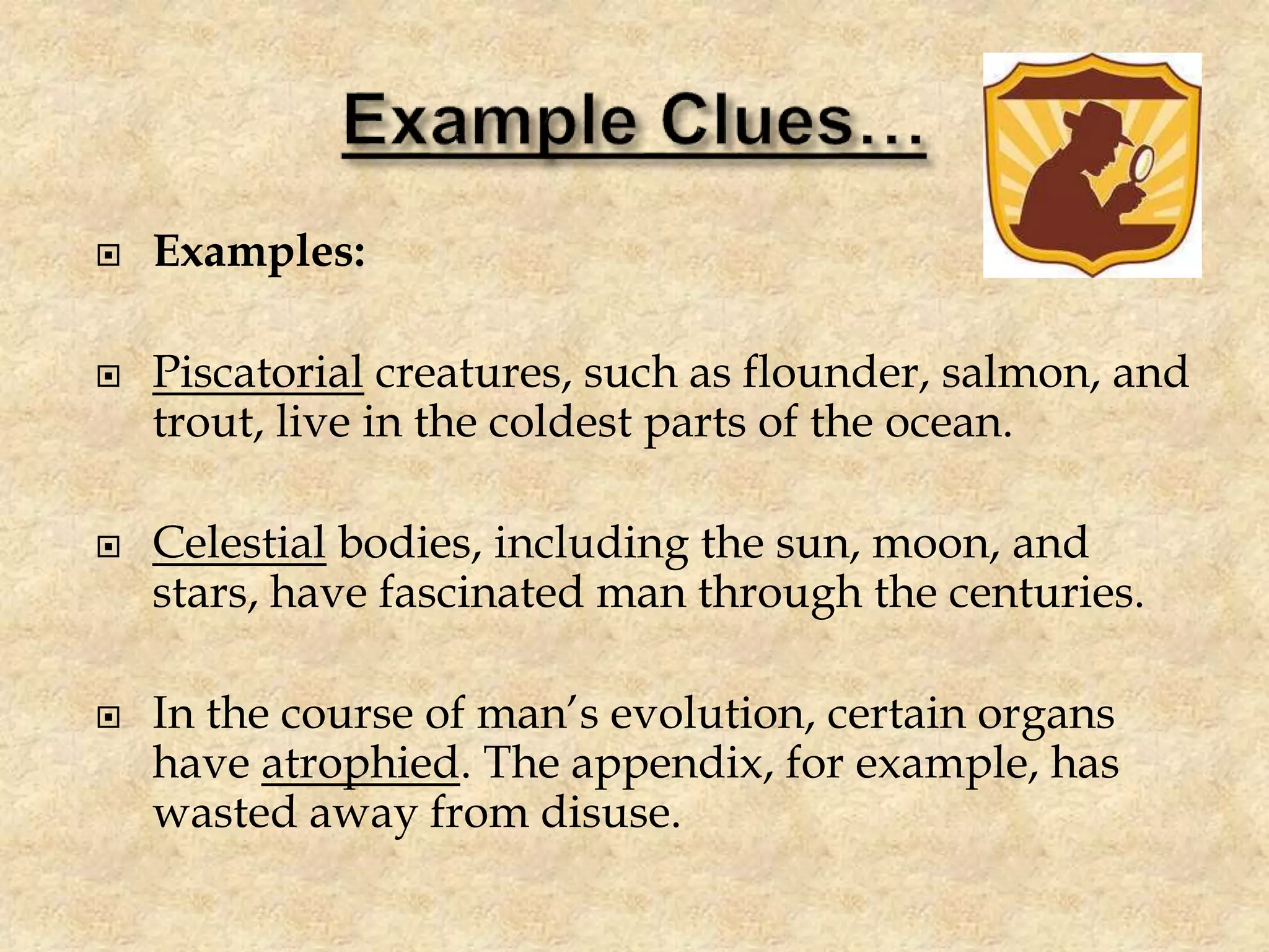 Context Clues - Grade 7 | PPTX