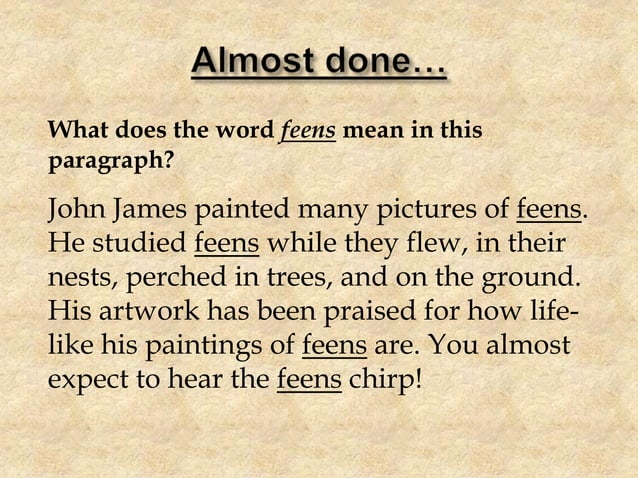 Context Clues - Grade 7 | PPTX | Science