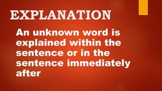 CONTEXT CLUES POWER POINT.pptx