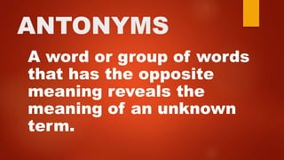 CONTEXT CLUES POWER POINT.pptx
