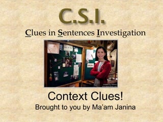 Context Clues Power Point.ppt