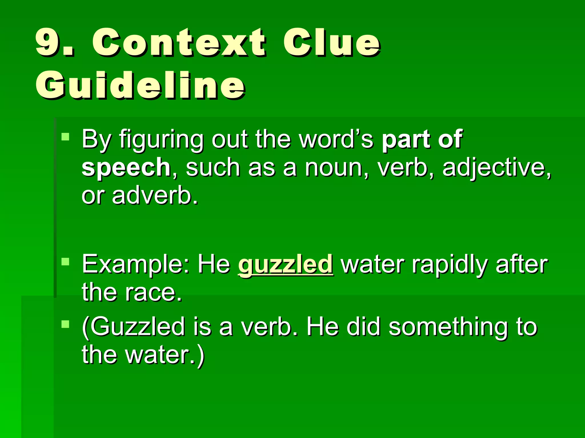 Context clues power_point__2_ (2) | PPT