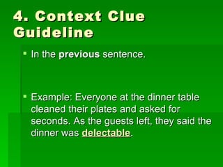 Context clues power_point__2_ (2) | PPT