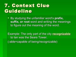 Context clues power_point__2_ (2) | PPT