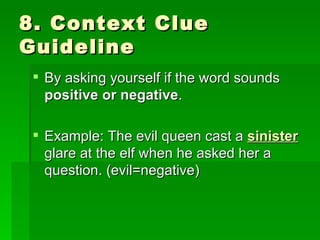 Context clues power_point__2_ (2) | PPT