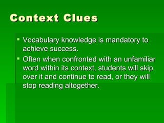 Context clues power_point__2_ (2) | PPT