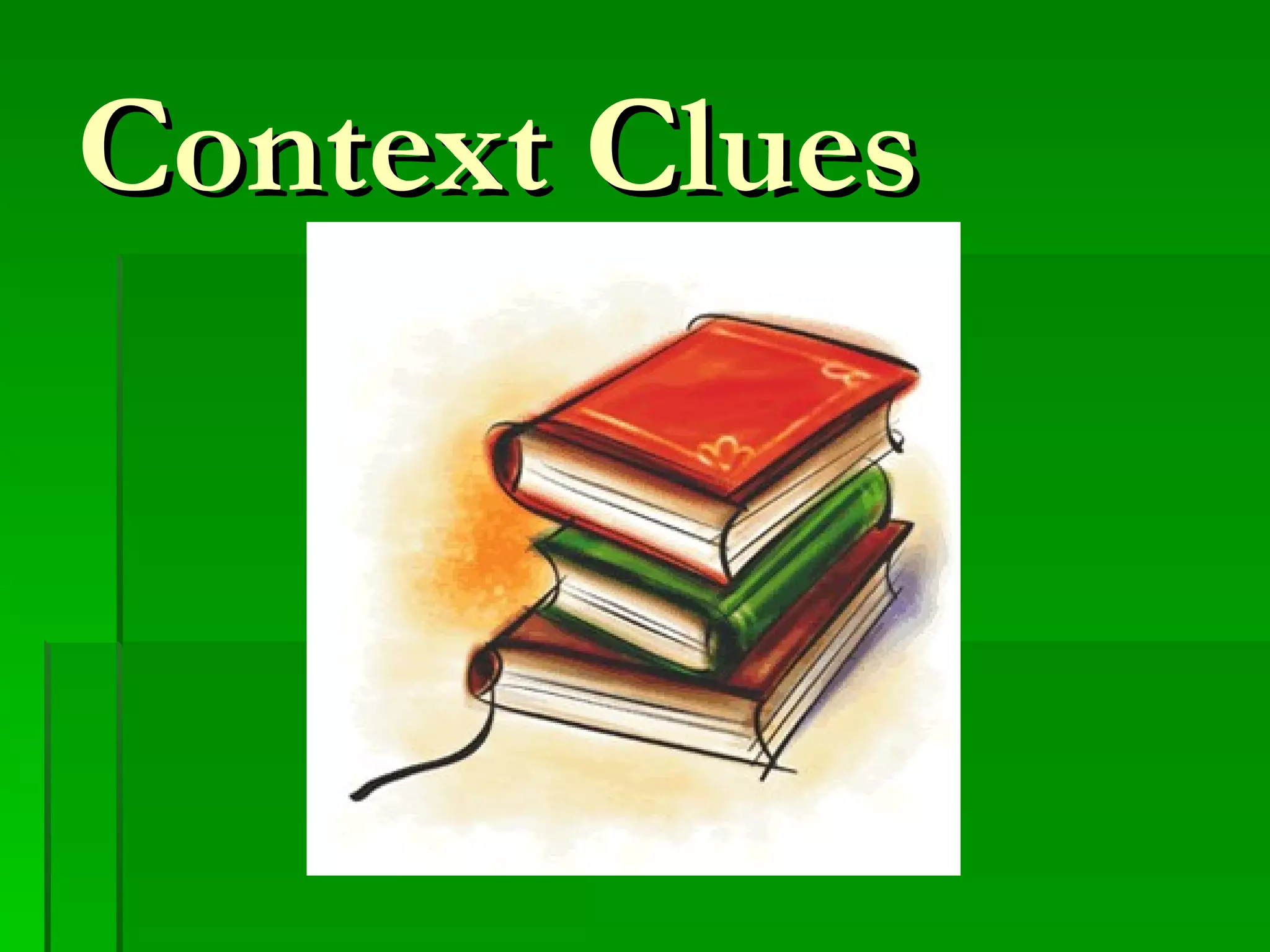 Context clues powerpoint mp | PPT