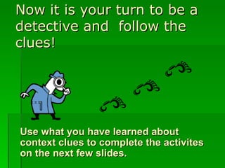Context clues powerpoint mp | PPT