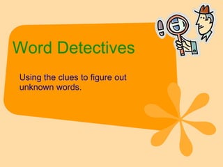 Context clues powerpoint_observation | PPT