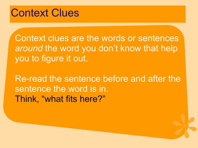 Context clues powerpoint_observation | PPT