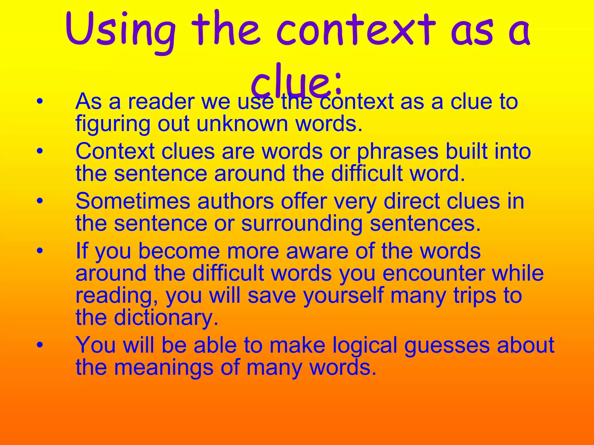 Context_Clues_PowerPoint_Presentation_(Includes_the_5_Main_Types_of ...