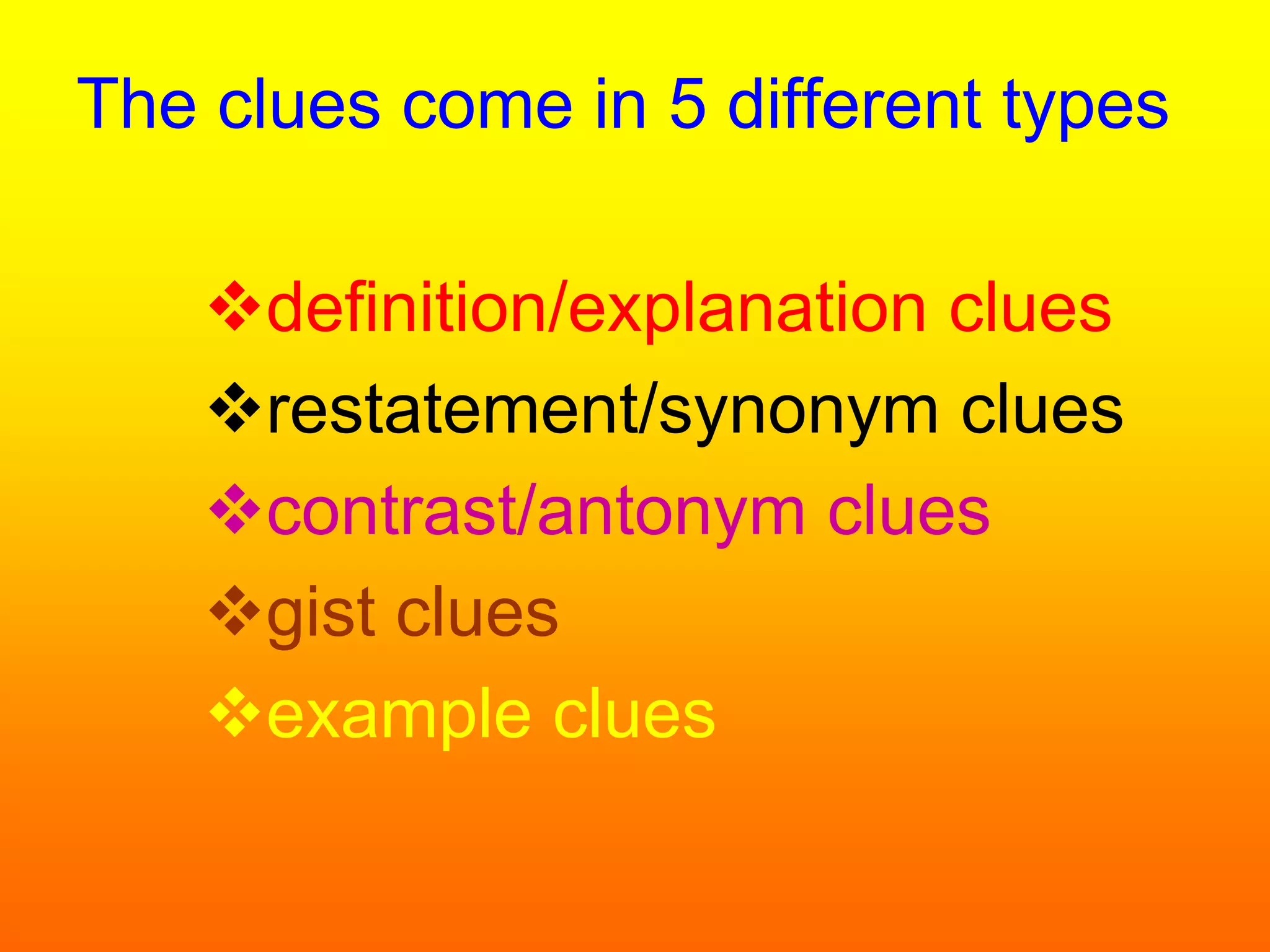Context_Clues_PowerPoint_Presentation_(Includes_the_5_Main_Types_of ...