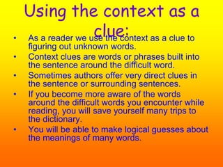 Context_Clues_PowerPoint_Presentation_(Includes_the_5_Main_Types_of ...