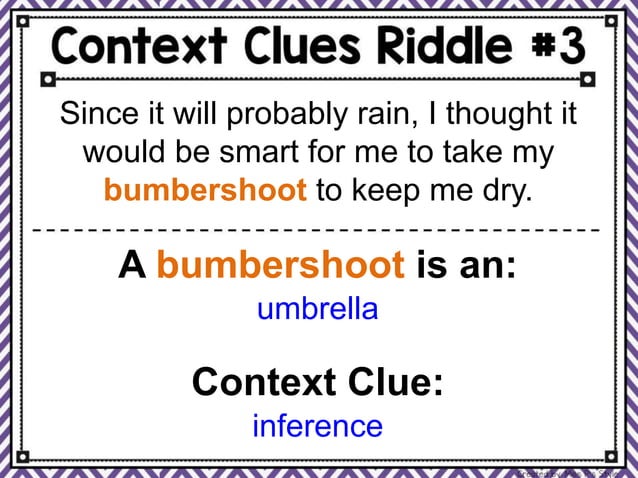 Context Clues PPT.pptx | Weather | Science