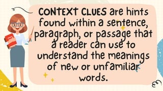 CONTEXT_CLUES_PPT.pptx for Grade 8 students | PPT
