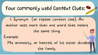 CONTEXT_CLUES_PPT.pptx for Grade 8 students | PPT