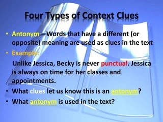 Context clues Reinforcement8 | PPTX