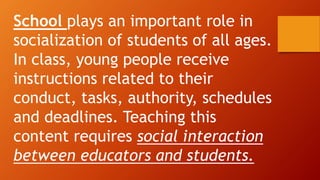 CONTEXT, CONTENT, PROCESSESAND CONSEQUENCES OFSOCIALIZATION.pptx