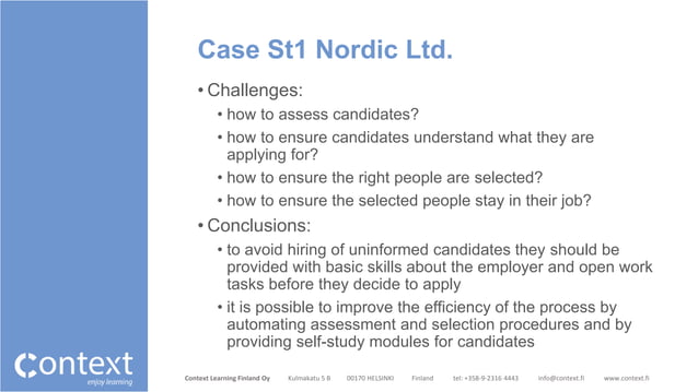 Developing an integrated, motivation-driven competence development ...