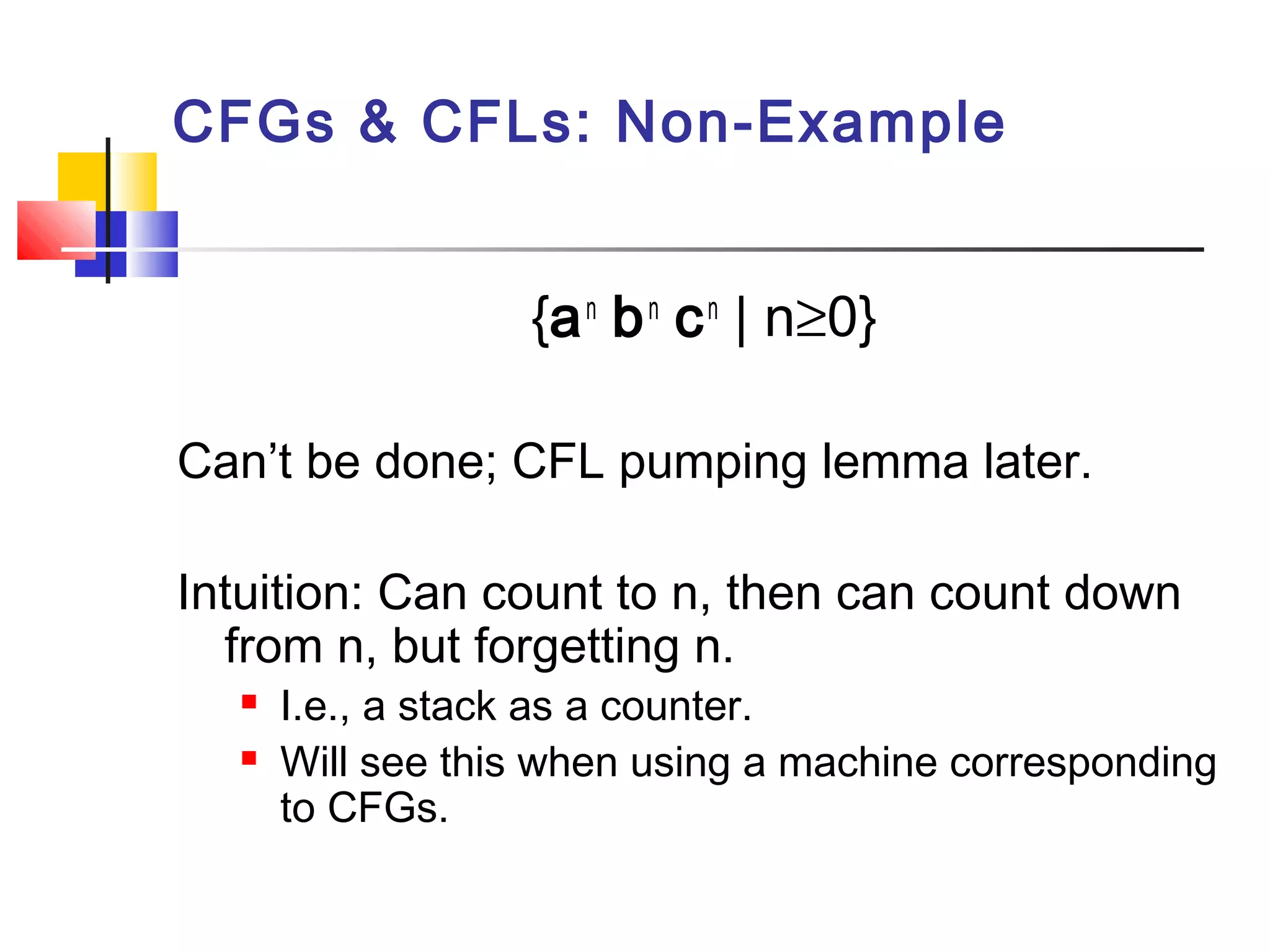 Context free grammar | PPT