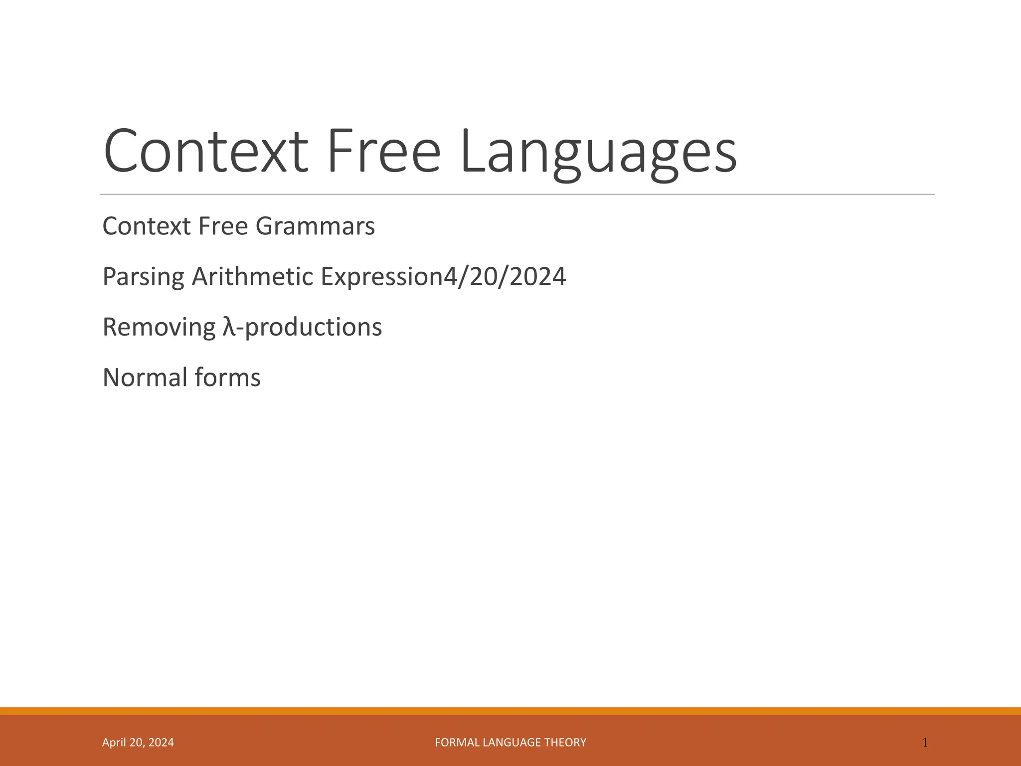 Context Free Languages by S.Mandal-1.ppt