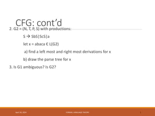 Context Free Languages by S.Mandal-1.ppt