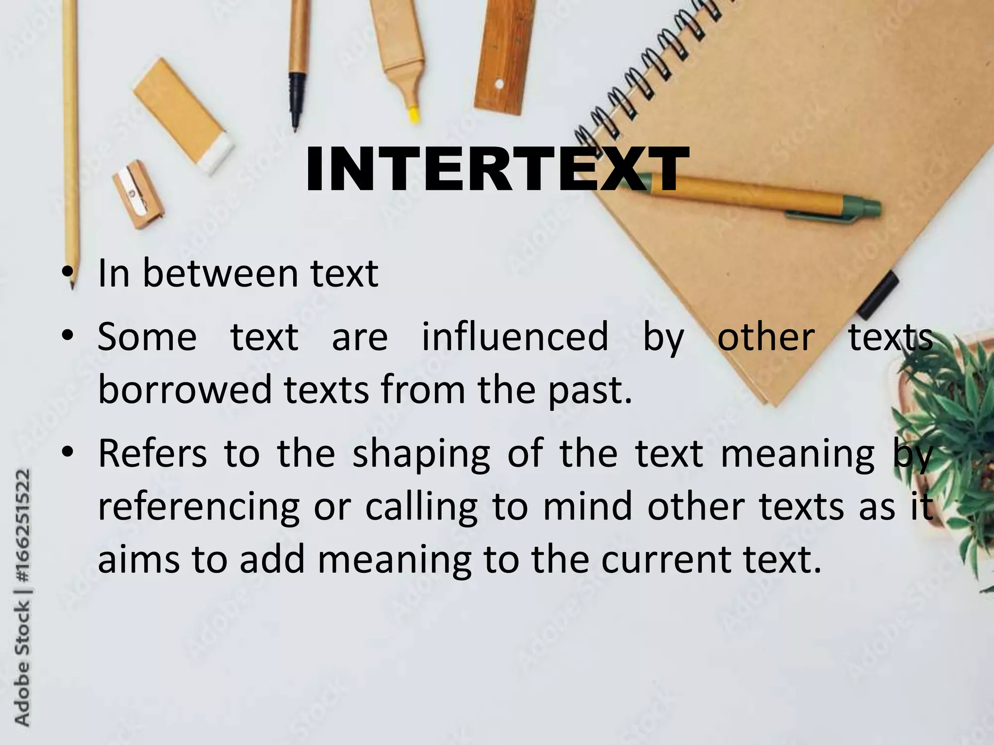 Context, Hypertext and Intertext.pptx
