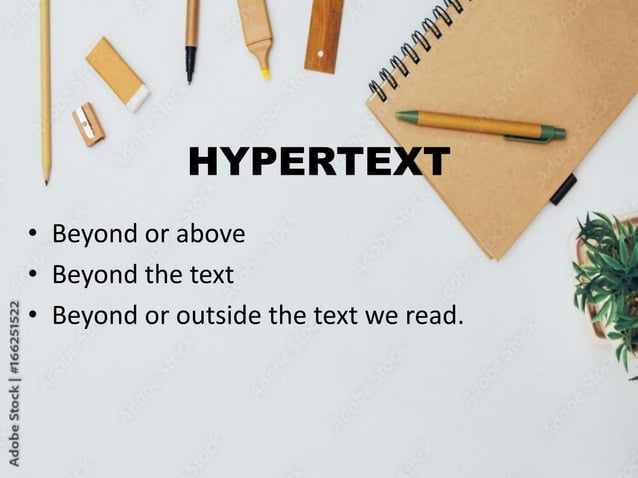 Context, Hypertext and Intertext.pptx