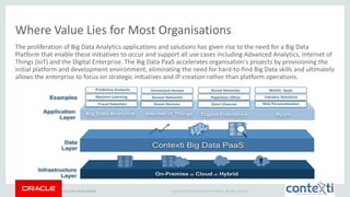 Contexti / Oracle - Big Data : From Pilot to Production | PPT | Free ...