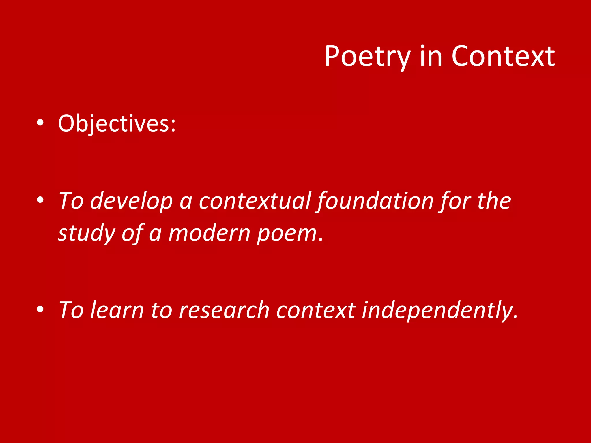 Context lesson - Primo Levi | PPT