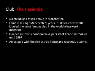 Manchester Music Scene | PPT
