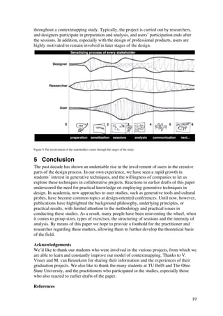 Context mapping by Froukje S. Visser, Pieter Jan Stappers, Remko Van Der Lugt | PDF
