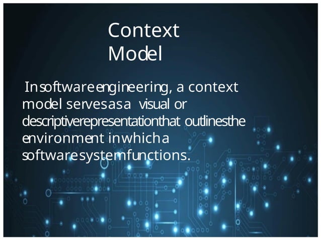 Context Model Amber Saif very good slides | PPT