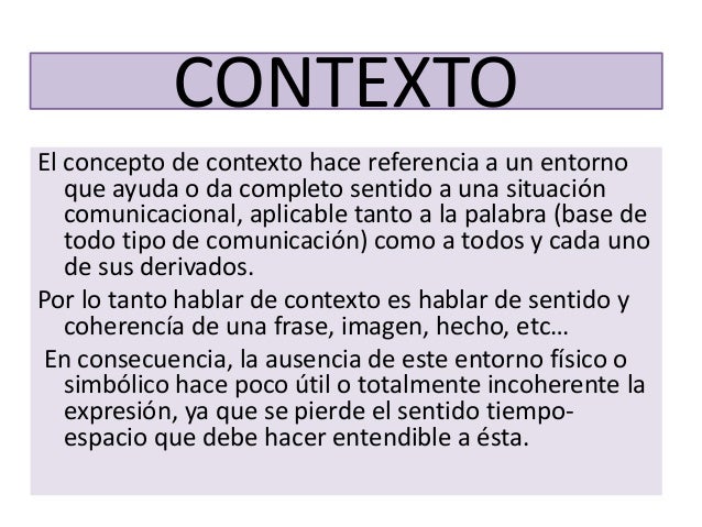 Contexto