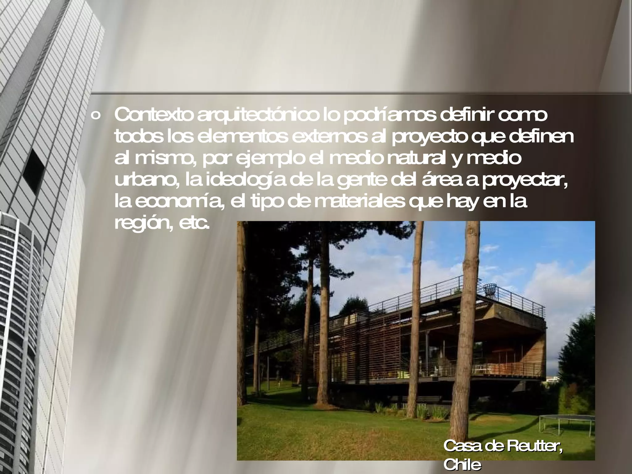 Arquitectura y Contexto | PPT