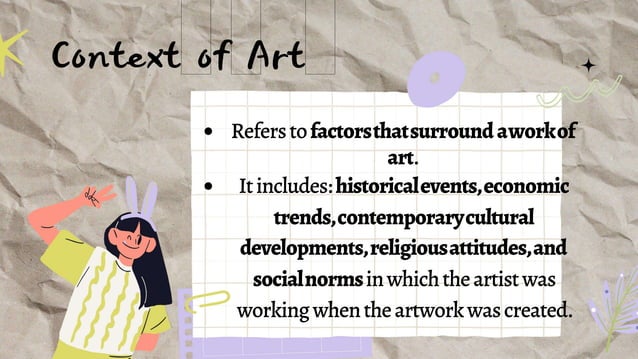 Context of Art.pptx | Design | Fine Art