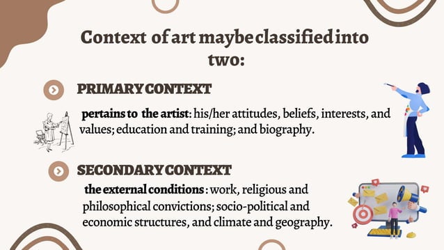 Context of Art.pptx | Design | Fine Art