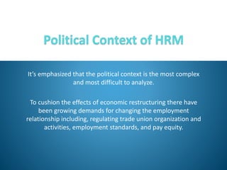 Context of hrm and challenges | PPTX