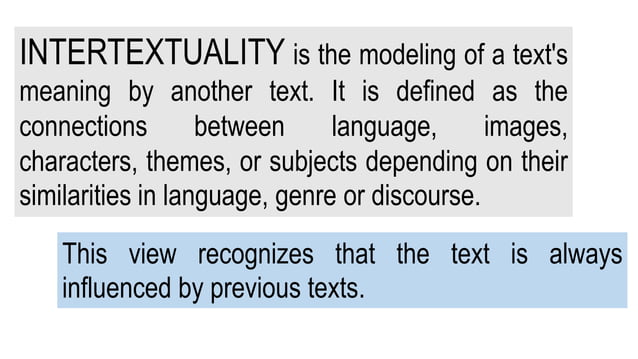 Context of text development | PPTX
